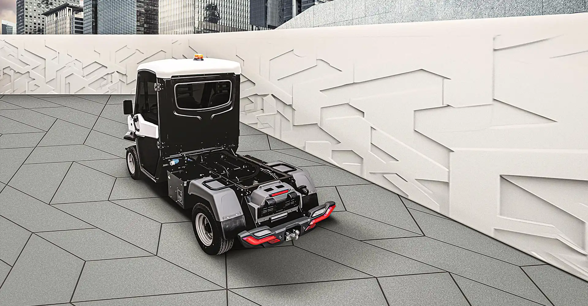 Chassis cab electric vehicle | Alke'