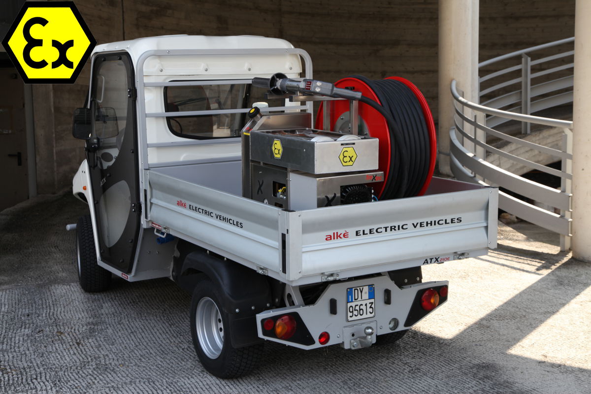 Flame-Proof electric vehicles for petrochemical and Oil & Gas