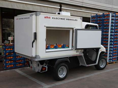 Refrigerated electric vans